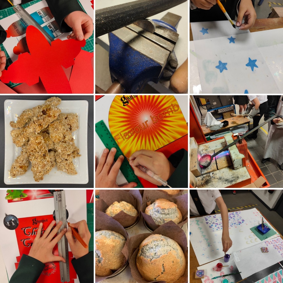 Colne Park High School - KS3 Design & Technology rotation carousel