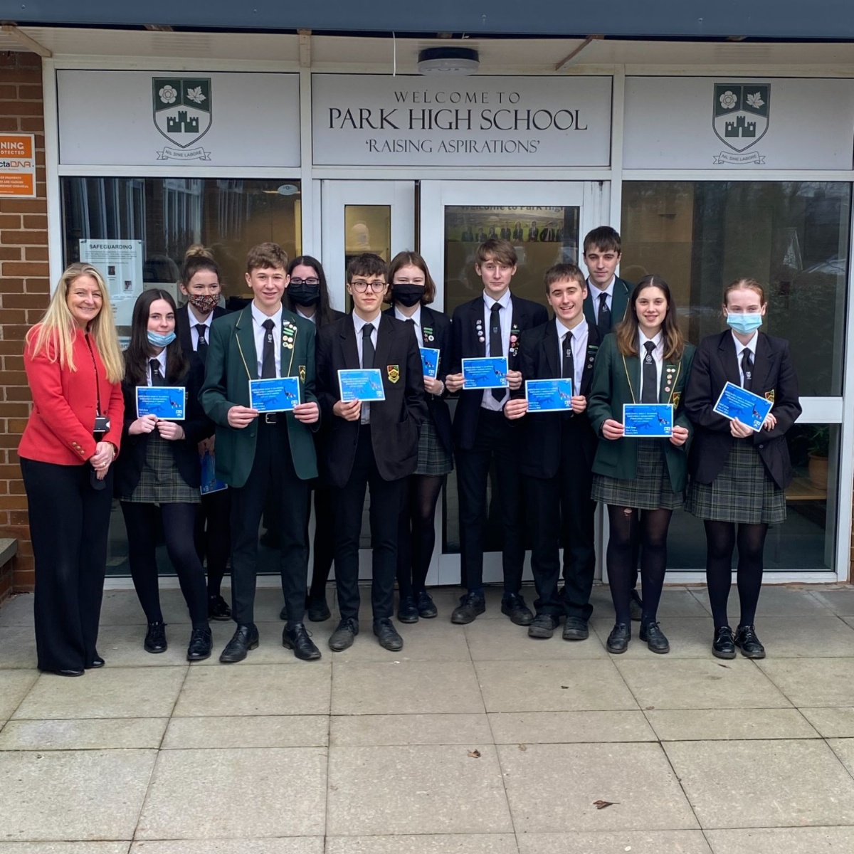 Colne Park High School - Year 11 Celebrating Success
