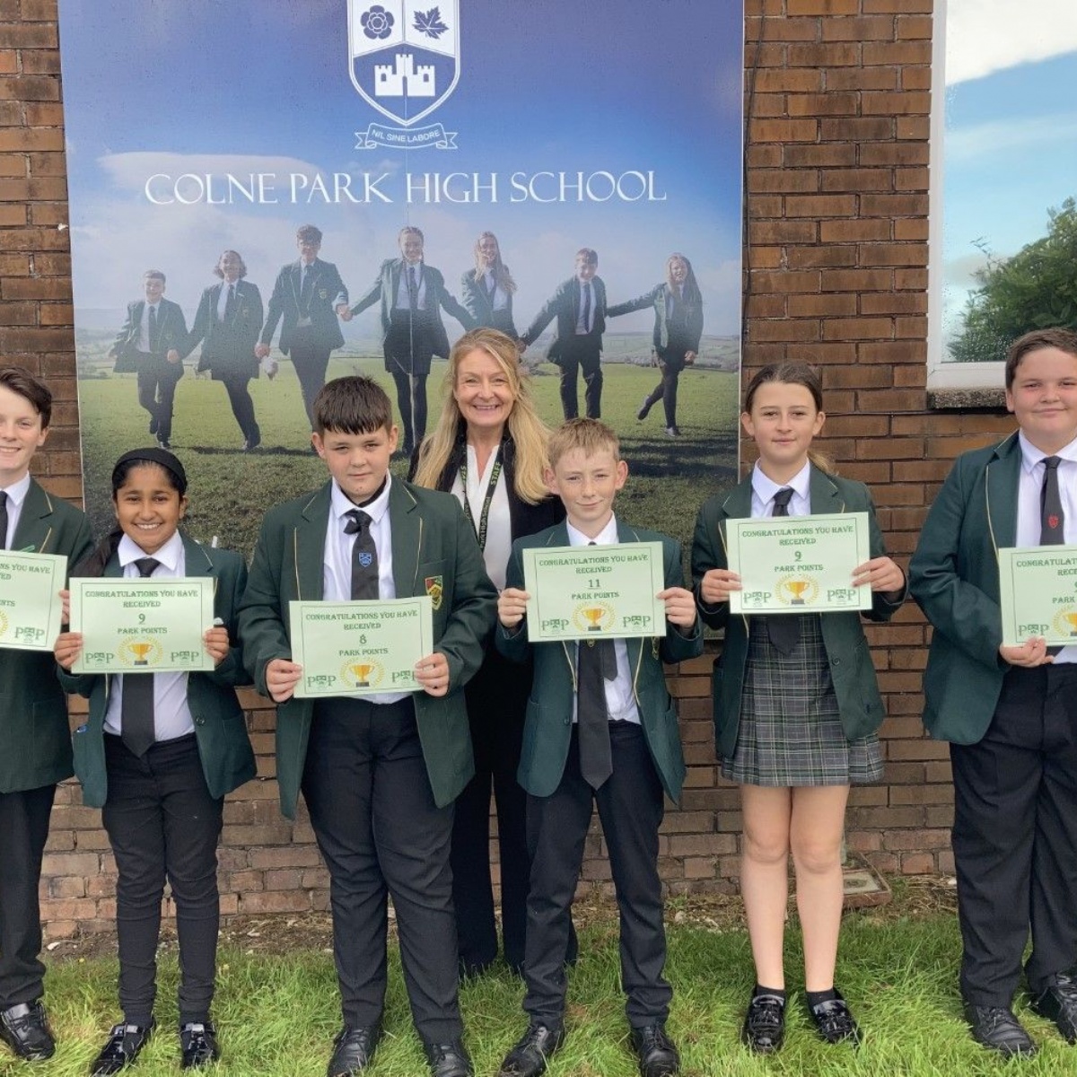 Colne Park High School - The Park Point Leaders w/c 20th September