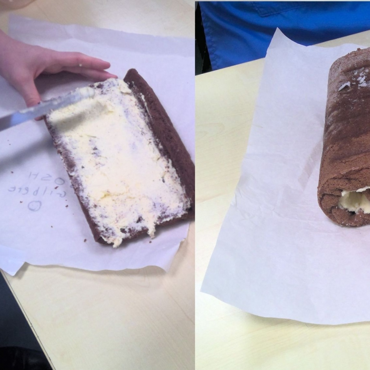 Colne Park High School - Chocolate Swiss Roll