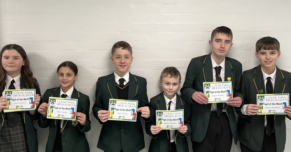 Colne Park High School - Week 17 Pupils of the Week!