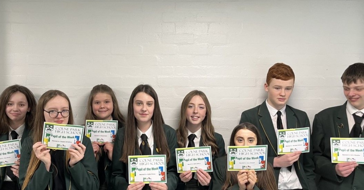 Colne Park High School - Week18 Pupils of the Week