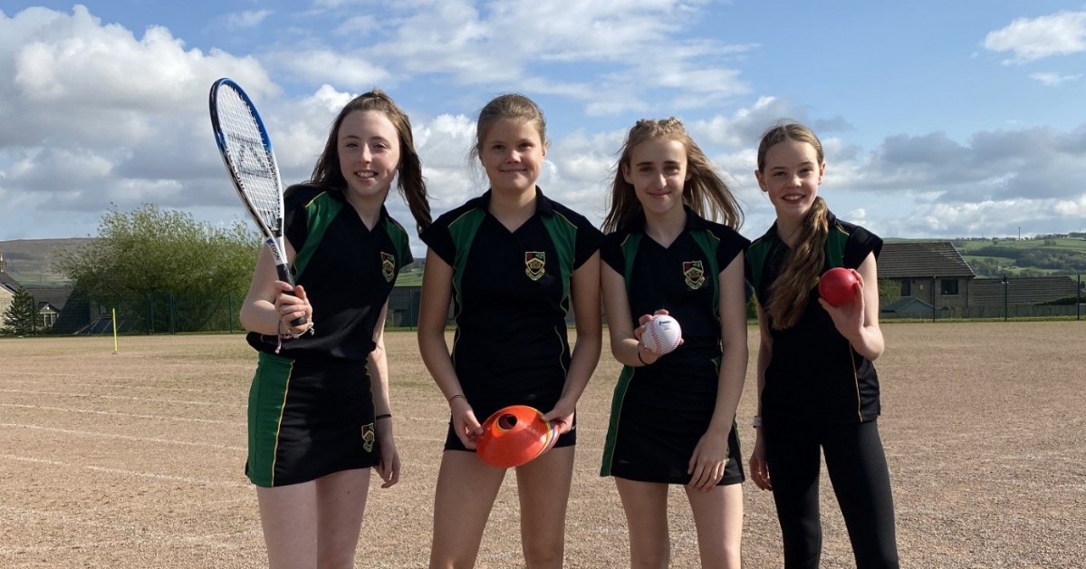 Colne Park High School - Primary rounders tournament.