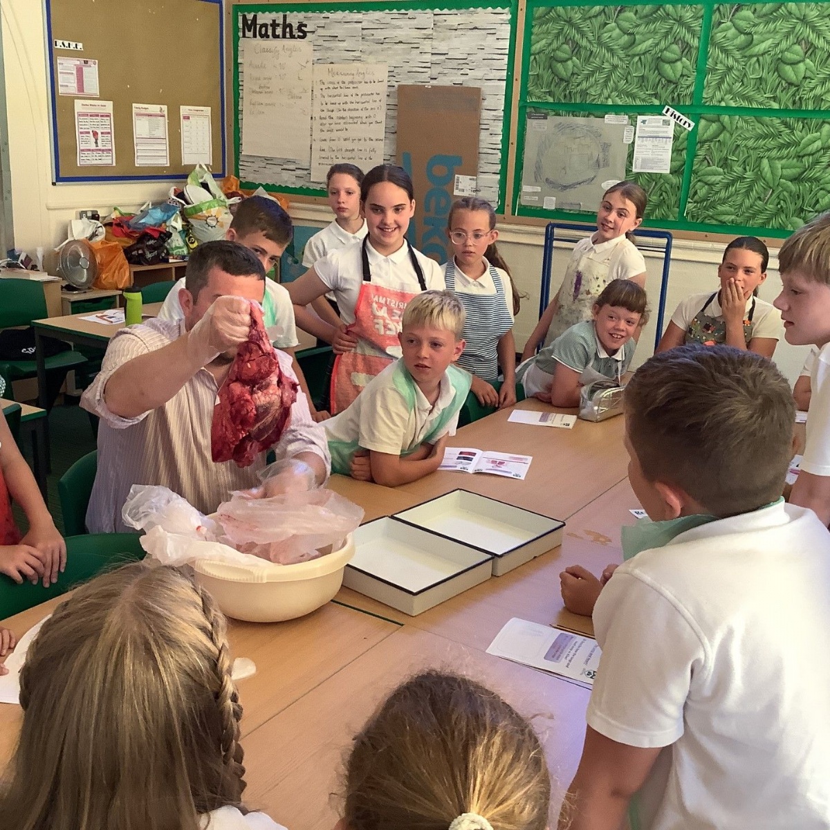 Colne Park High School - Park's Science team goes on tour to Trawden!