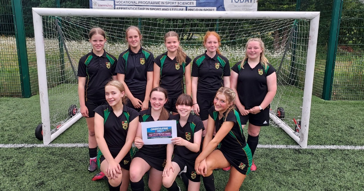 Colne Park High School - U14 Girls football success