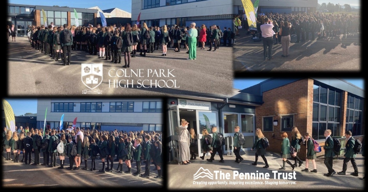 Colne Park High School - Ready, steady, start!