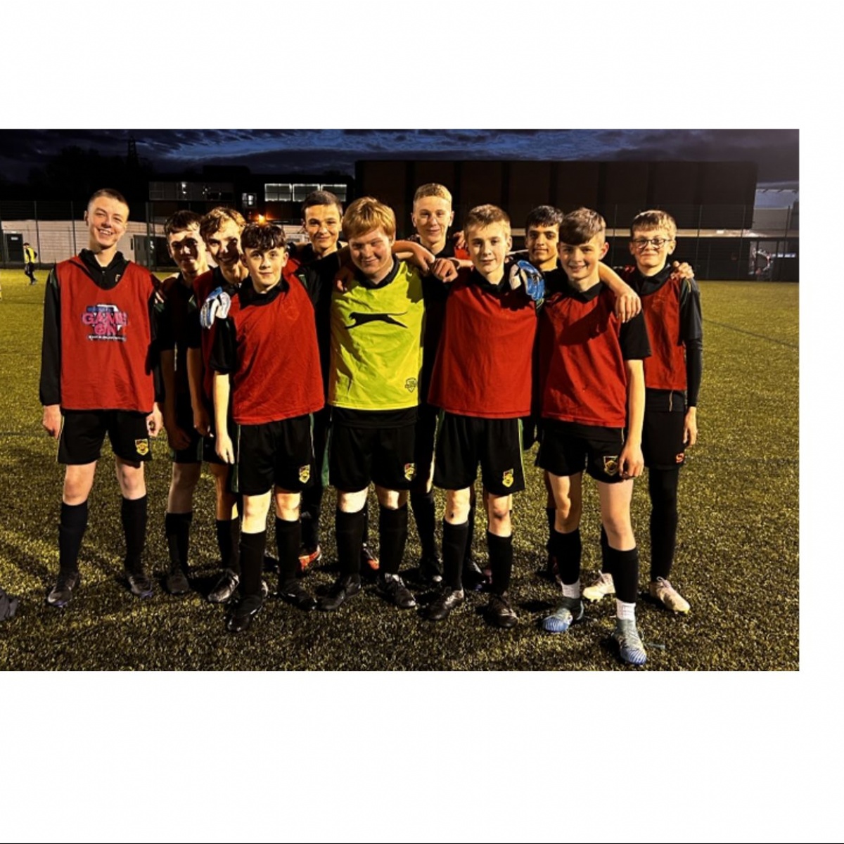 Colne Park High School - Year 11 B team runners-up