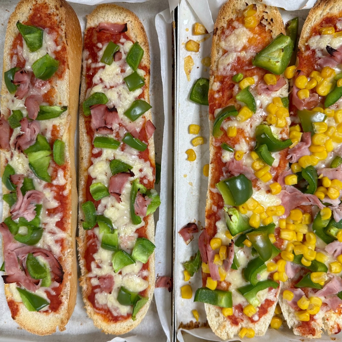 Colne Park High School - Pizza toastie.