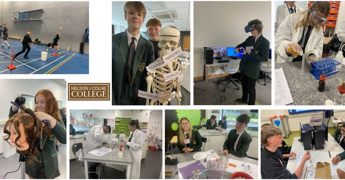 Colne Park High School - Year 10 taster day - Nelson & Colne College