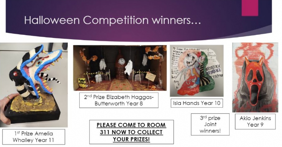 Colne Park High School - Halloween Art competition